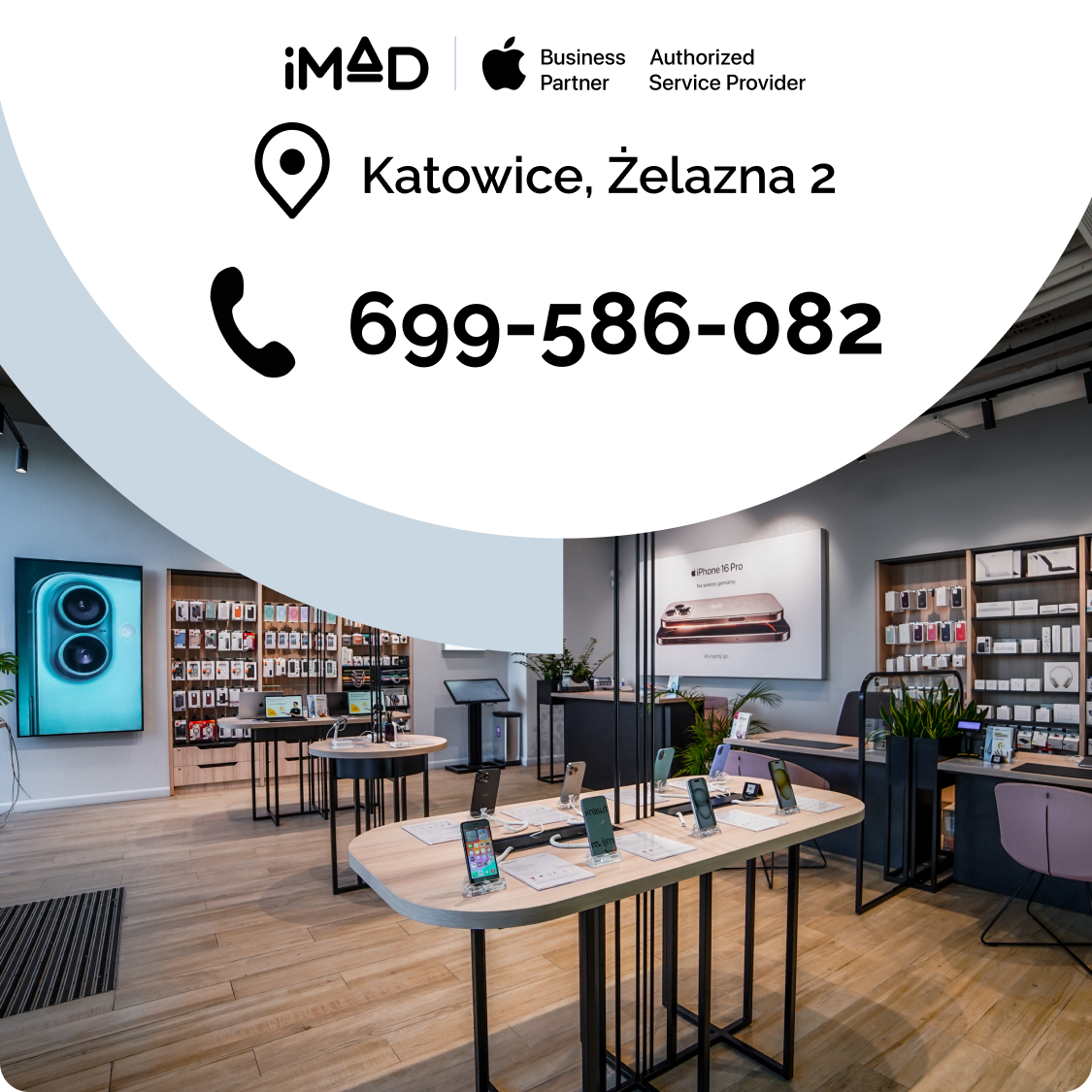 iMad Autoryzowany Serwis oraz Sprzedawca Apple - mobile